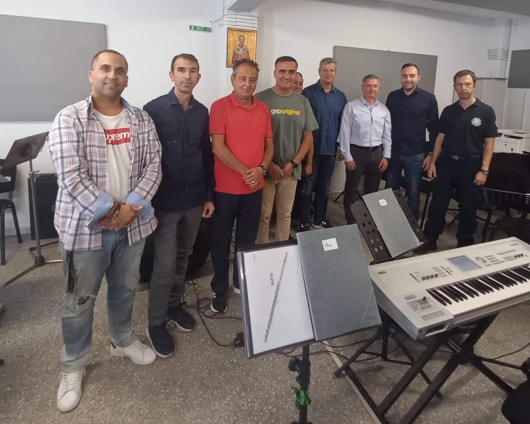 Επίσκεψη ΕΠΛΣ Αττικής Πειραιώς και Νήσων στην Υπηρεσία Μουσικής Λ.Σ.-ΕΛ ...